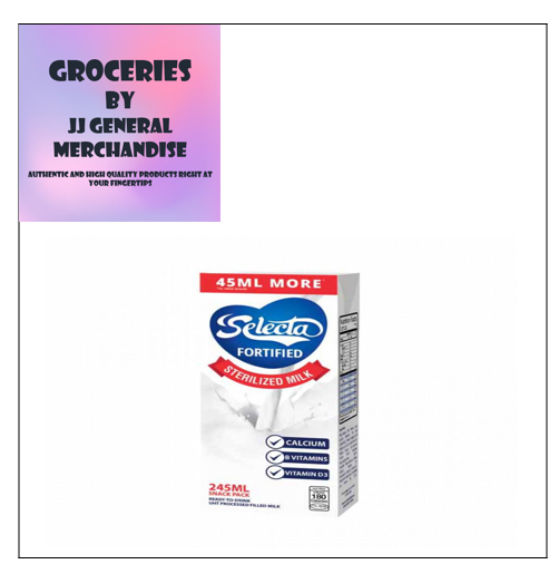 Selecta Fortified Sterilized Milk 245ml | Lazada PH