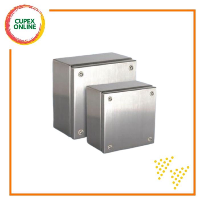 CVS CTX151512 Stainless Steel Terminal Box 150mmX150mmX120mm | Lazada