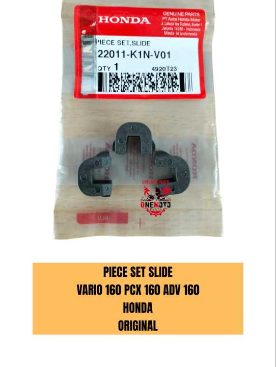 PIECE SET SLIDE VARIO 160 PCX 160 ADV 160 HONDA ORIGINAL 22011-K1N-V01 ...