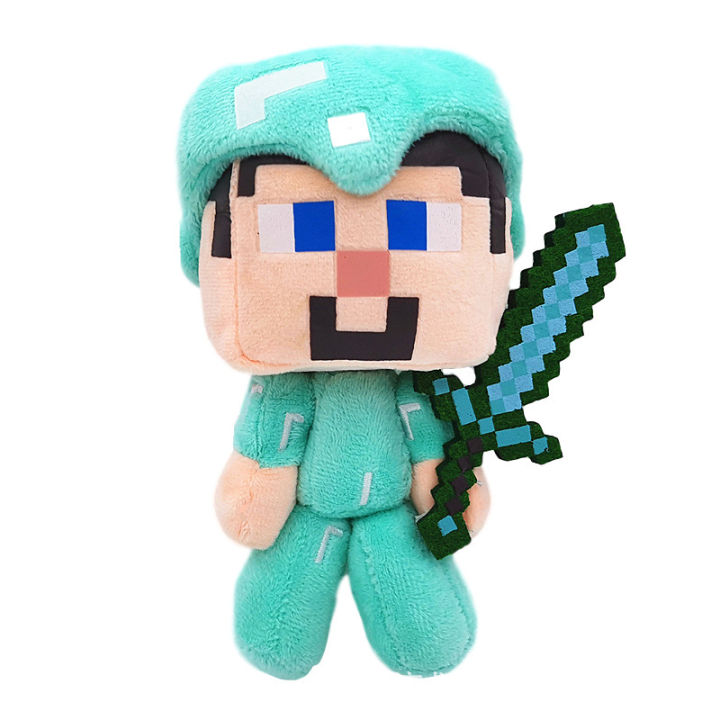 Plush Doll Toy Soft Stuffed minecraft-coolie/Steve Plush Toy Gifts For ...