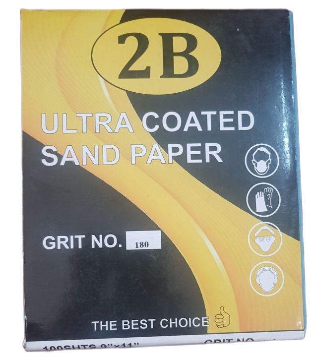 2B ULTRA COATED SAND PAPER | Lazada PH