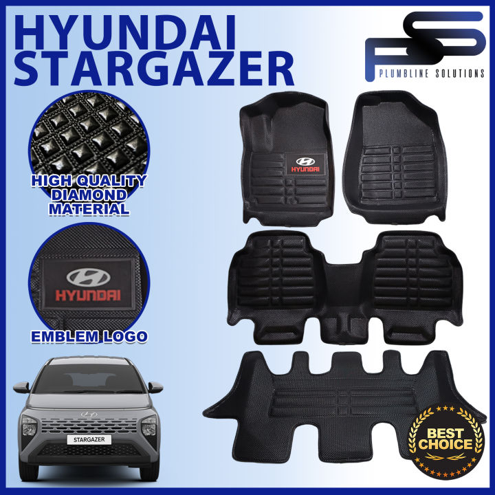 5D Diamond Black Deep Dish for Hyundai Stargazer 2022 Onwards Year ...
