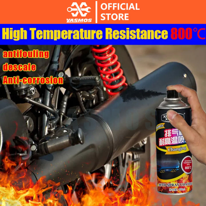 800°C High Temperature Spray Paint Without Rotting Bottom No Rust ...