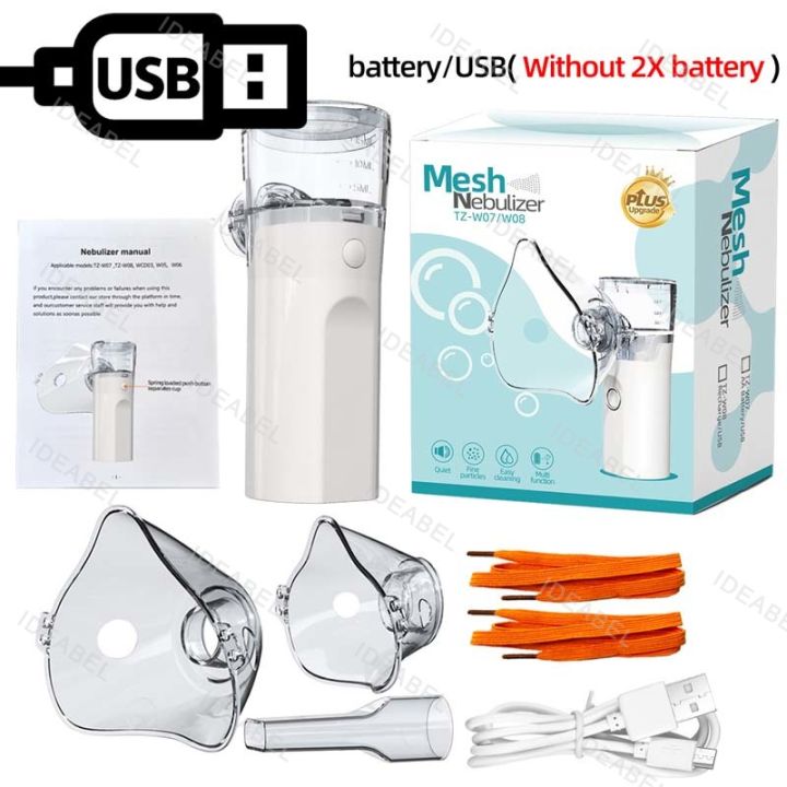 Handheld Mesh Nebulizer Machine for Adult Kid with USB Best Portable ...