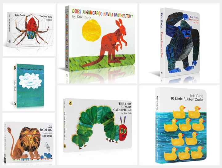 [Board Book] Eric Carle Collection - The Very Hungry Caterpillar / From ...