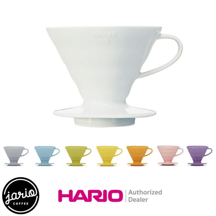 JARIO x HARIO ดริปเปอร์ V60 HARIO เซรามิก (แท้จากญี่ปุ่น) HARIO V60 Ceramic Dripper | Lazada.co.th