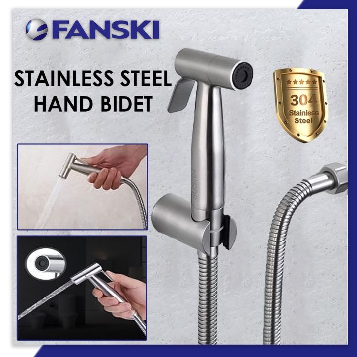 SUS304 STAINLESS STEEL HAND BIDET FOR TOILET BATHROOM MODERN HAND SPRAY ...