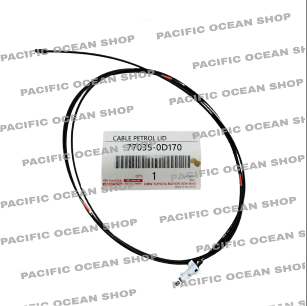 PETROL LID CABLE ORIGINAL TOYOTA VIOS NCP93 2007-2012 (77035-0D170 ...