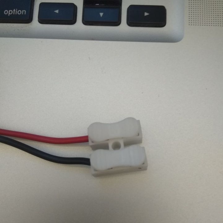 Quick Connect 2 Wire Connector Spring Terminal Sambungan Kabel Listrik ...