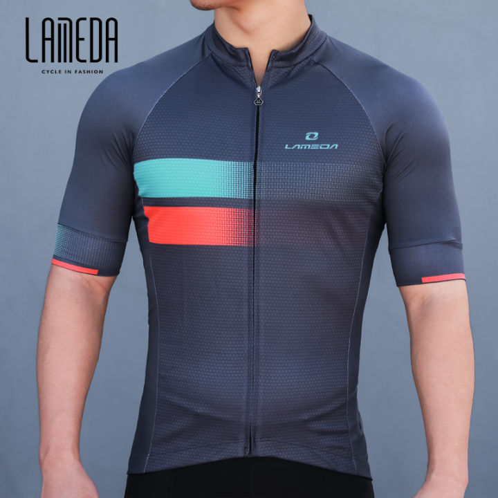 LAMEDA Cycling Clothes Spring Summer Men Light Breathable Road Mountain Bike Clothes Outdoor ...
