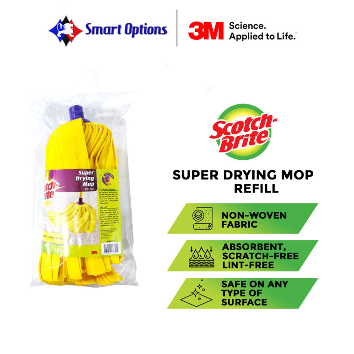 3M Scotch-Brite Super Drying Mop Refill | Lazada PH