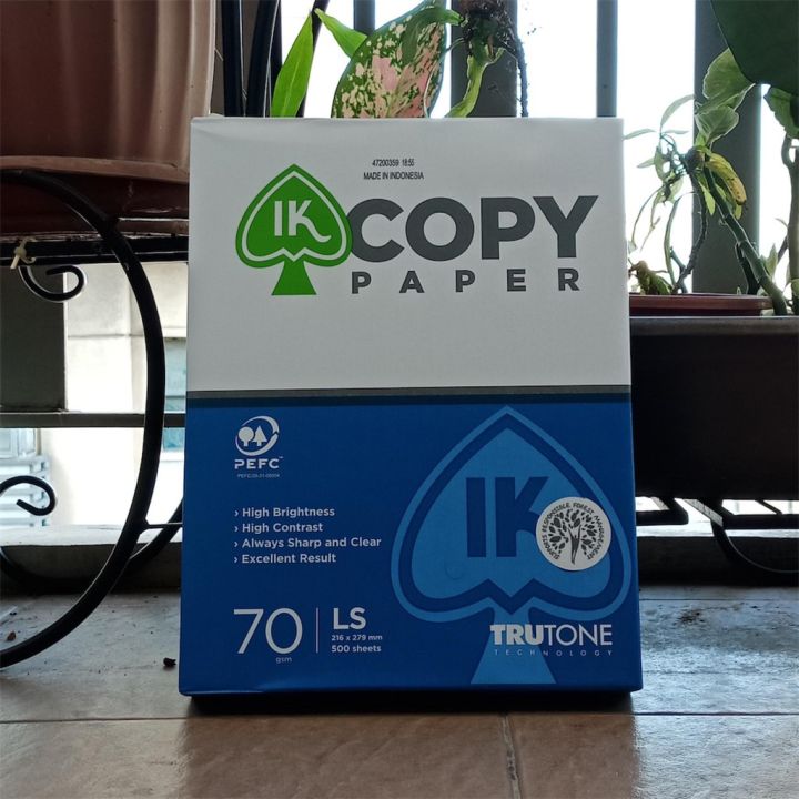 Bond Paper Xerox -- A4 . Short . Long . 70gsm . Bond Paper Print Paper ...