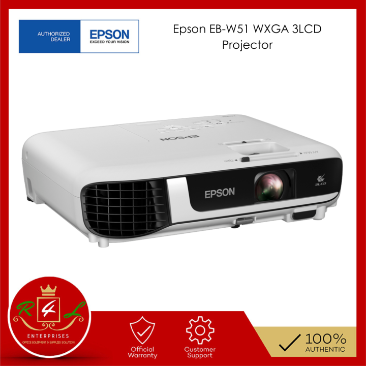 Epson EB-W51 WXGA 3LCD Projector | Lazada PH