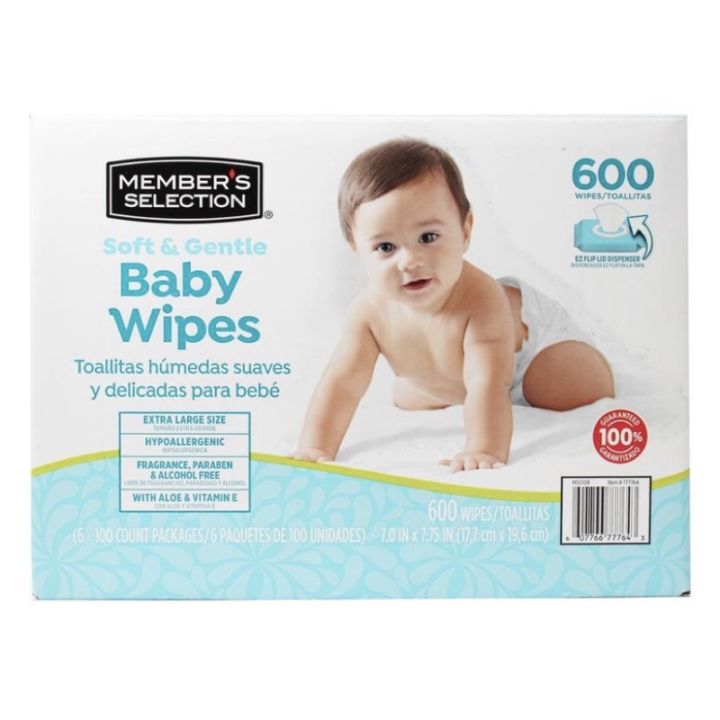 Member Selection Baby Wipes 600 Sheets | Lazada PH