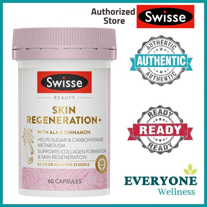[Local Delivery] Swisse Beauty Skin Regeneration+, 60 Capsules ...