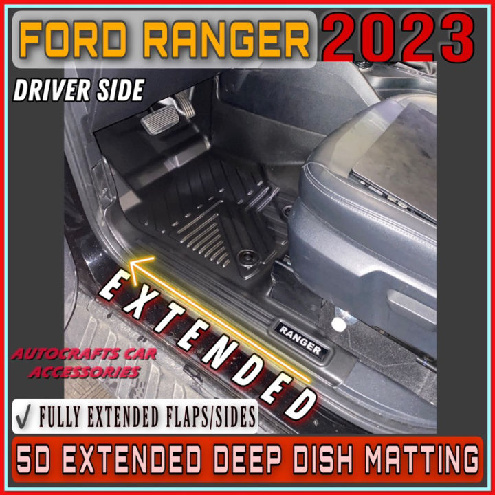 FORD RANGER 2023 5D EXTENDED DEEP DISH MATTING (RANGER NEXT GENERATION ...