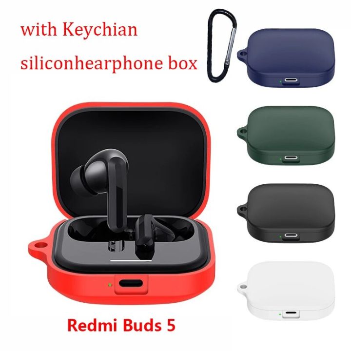 For Redmi Buds 5 Case Silicone Bluetooth Earphones Non-slip Protect ...