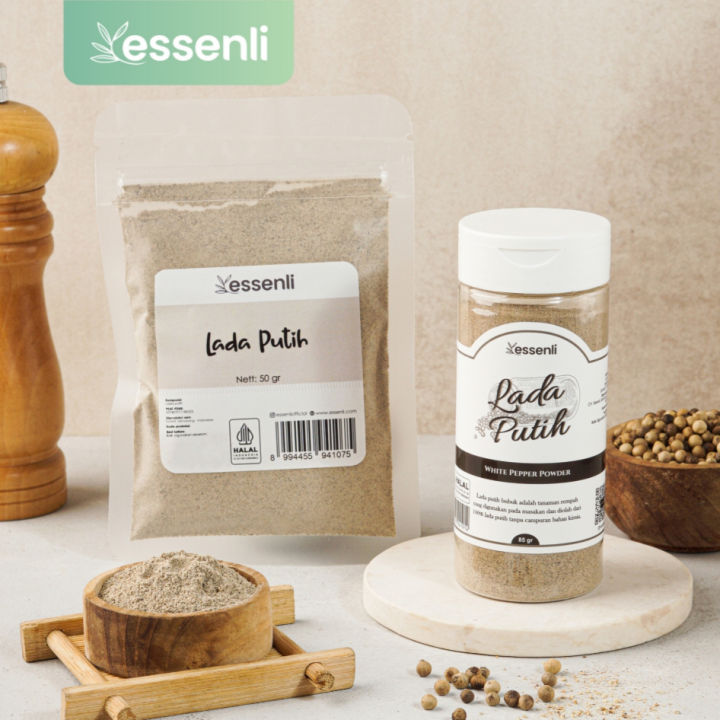 Lada Putih Bubuk / White Pepper Powder | Lazada Indonesia