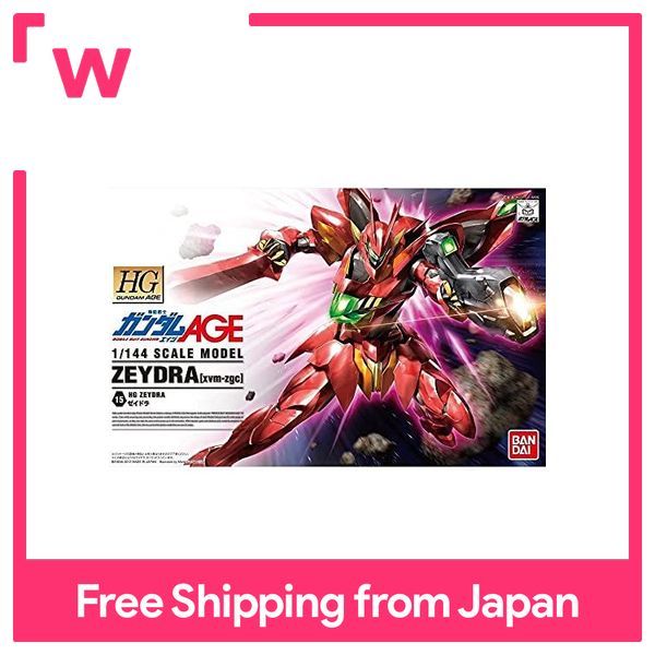 HG Gundam AGE Zeydra 1/144 Scale Color Coded Plastic Model | Lazada.co.th