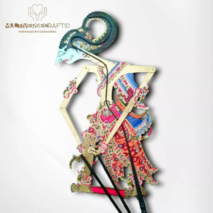 Wayang Kulit Sapi ASLI Laksmana/Laksmi/Lesmana Alusan Ukuran Standar ...