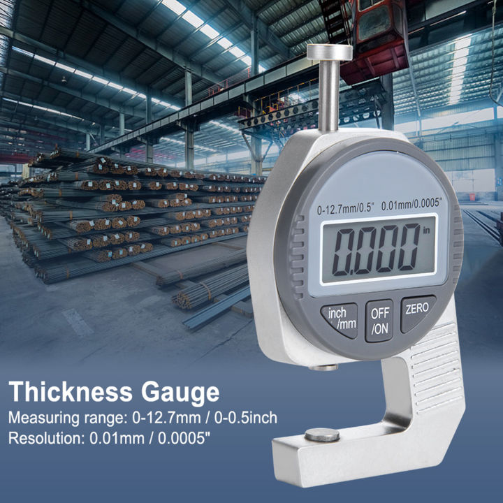 Digital LCD Percentile Thickness Gauge Quick Measure Head for Paper ...