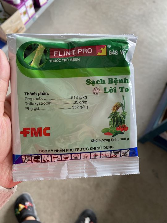 Flint Pro 648WG FMC trừ nấm bệnh thán thư, đốm lá cây cảnh và cây trồng ...