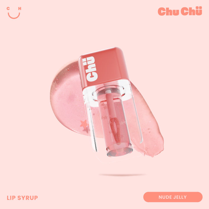 Chu Chu Beauty Lip Syrup in Nude Jelly | Lazada PH
