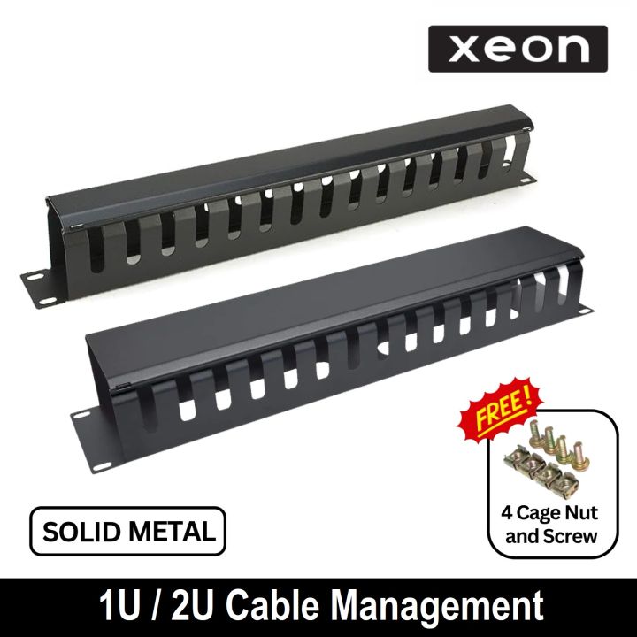 1U / 2U Cable Management for Server Rack | Lazada
