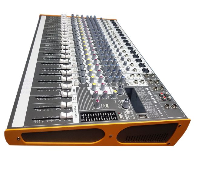 Kevler MIX-20BT Professional Mixer with 20 Channel 16 Mic/Line 2 Stereo ...