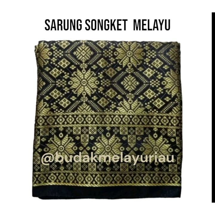 SARUNG SONGKET KAIN SAMPING DAN SELENDANG SELEMPANG KHAS MELAYU DENGAN ...