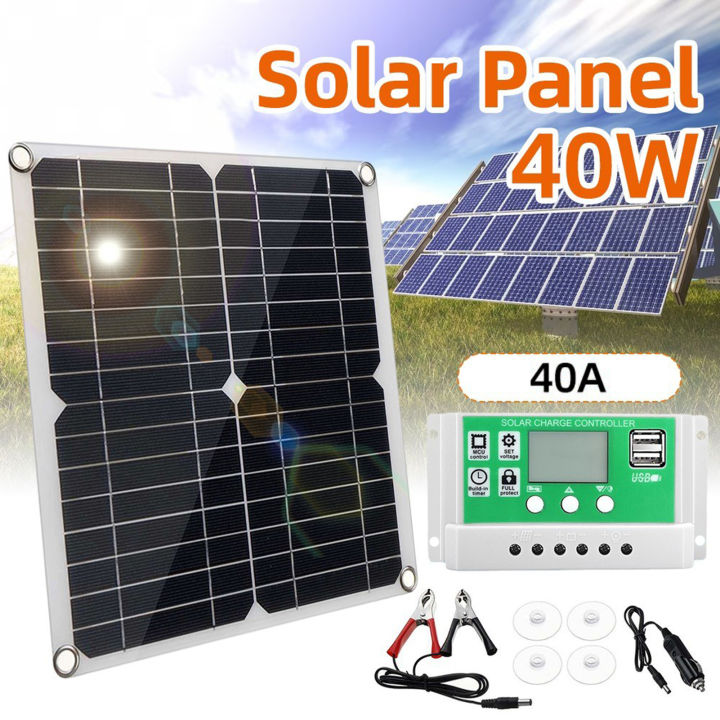 Shed Solar Panel Setup Rv Solar Panel Kit High Conversion Rate Solar ...