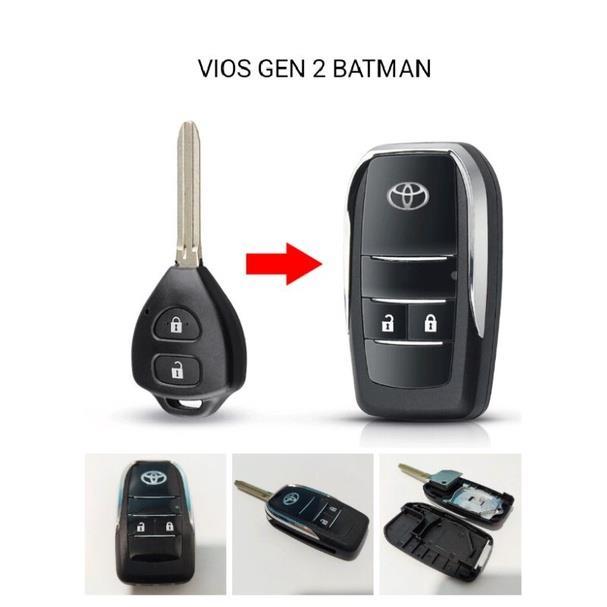 Toyota Vios Gen 2 Batman Flip Key | Lazada PH