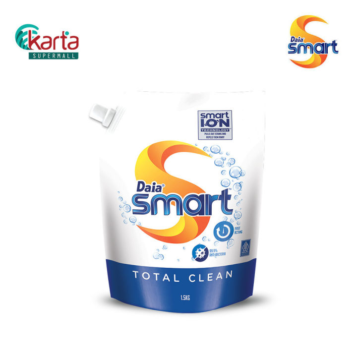 Daia Smart Liquid Detergent Total Clean 1.5kg | Lazada