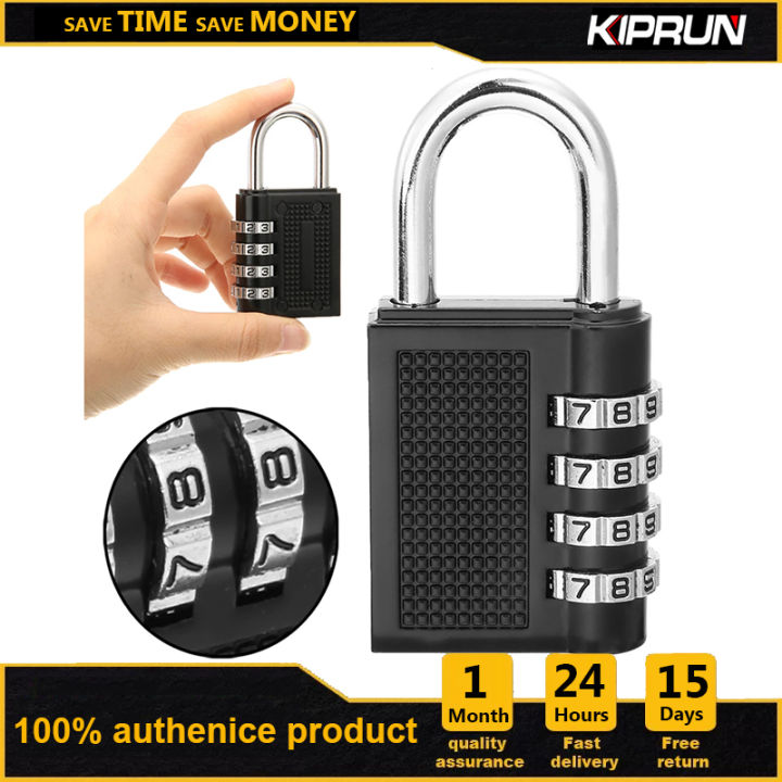 [Ready stock] KIPRUN Combination Lock - 80*43*14mm Heavy Duty 4 Dial ...