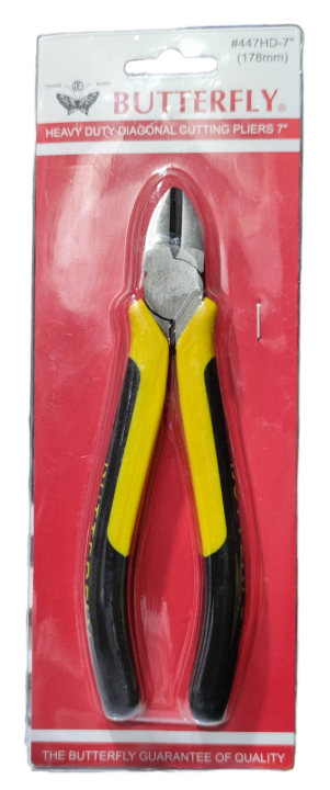 Insulated Diagonal Cutting Pliers 178mm 7 inches, Heavy Duty Diagonal ...