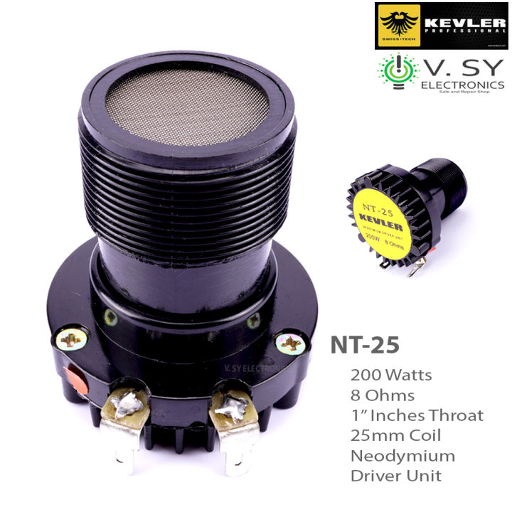 Original 2024 NT-25 200W 8 Ohms Neodymium Compression Driver Unit ...