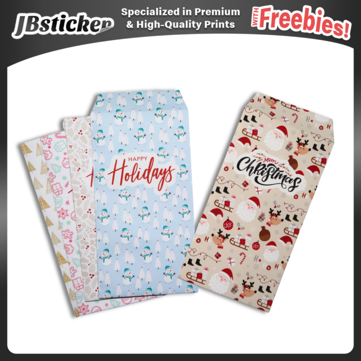 10pcs Long Christmas Angpao, Money Envelope, Gift Envelope | Lazada PH