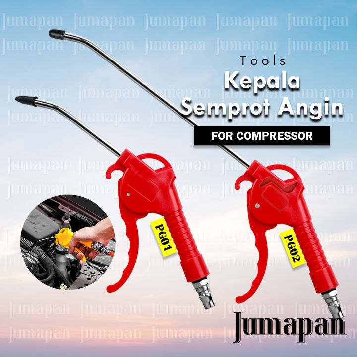 Air Duster Gun Air Blow Gun Semprotan Angin Tembakan Angin Kompresor ...