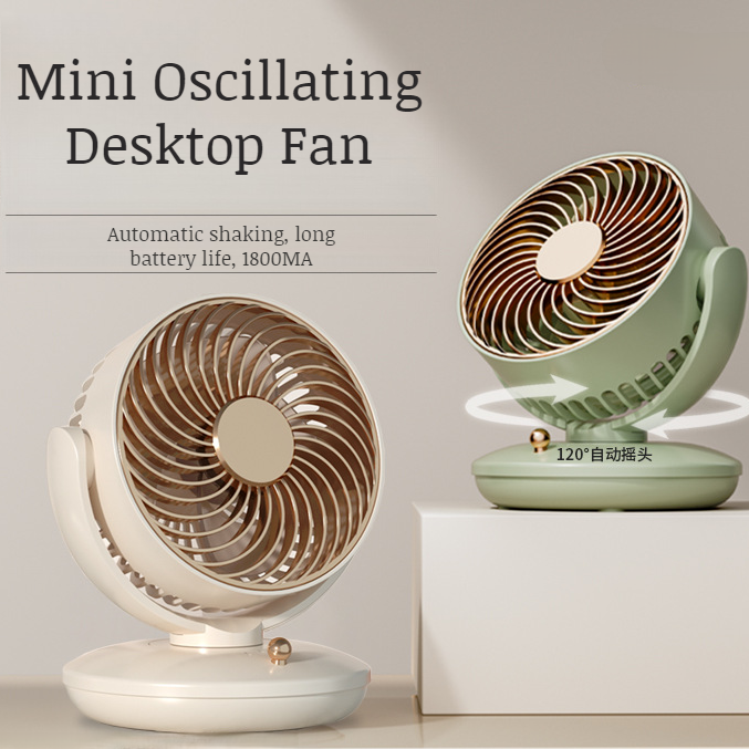 Portable Mini Fan Moving Head Long Life Desktop Fan Small Fan ...