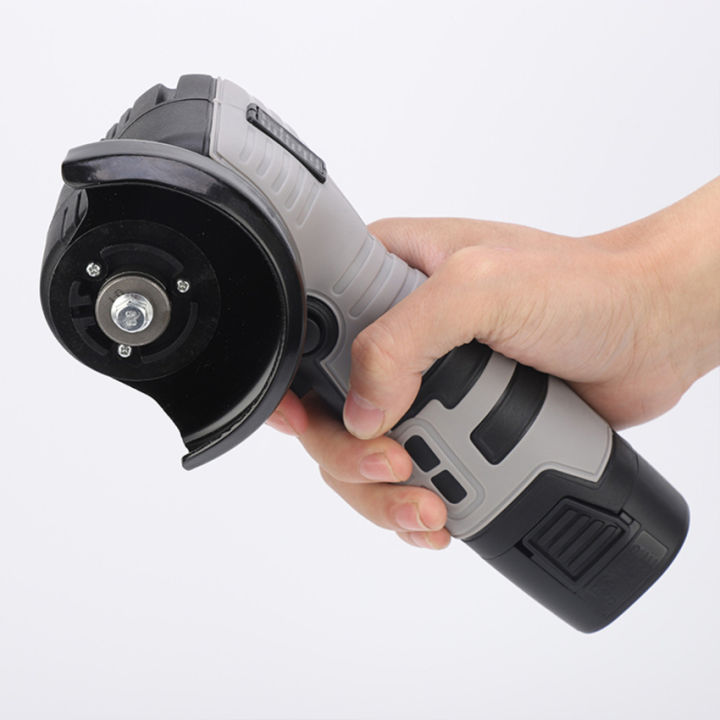 16.8V Portable Mini Brushless Angle Grinder Cordless Lithium Bat-tery ...