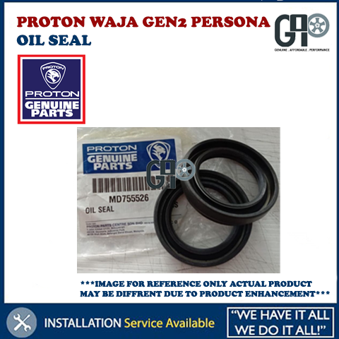 PROTON ORIGINAL DRIVE SHAFT DRIVESHAFT OIL SEAL MD755526 WAJA GEN2 ...