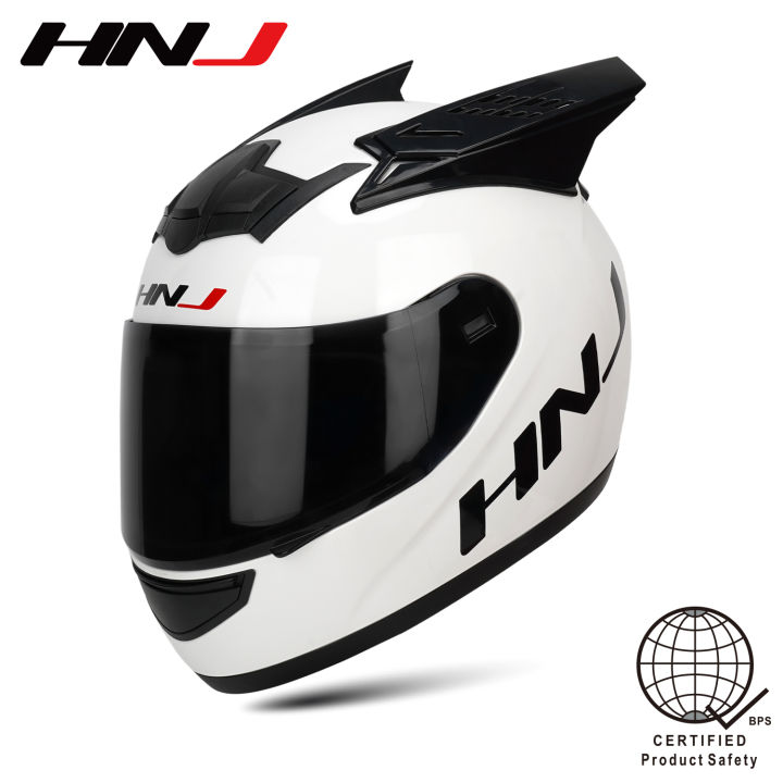 HNJ 902 full face Motorcycle Helmet with bps sticker for one size （57 ...