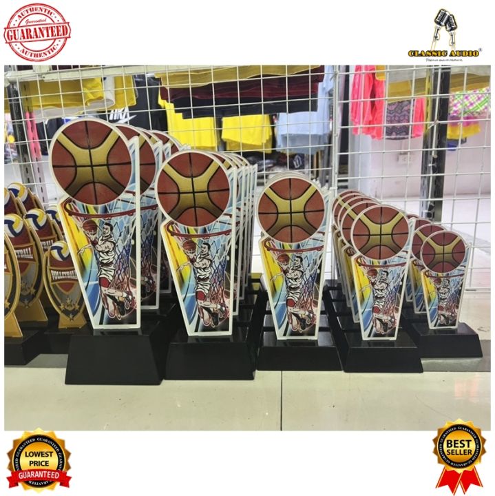 CLASSIC AUDIO BASKETBALL TROPHIES ACRYLIC PREMIUM CLASS (ORIGINAL ...