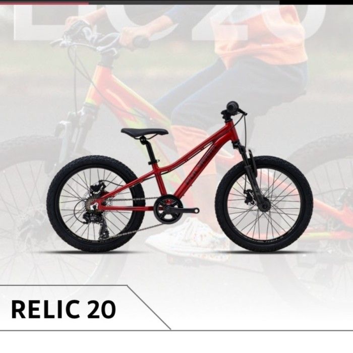 SEPEDA MTB 20 POLYGON RELIC ALLOY - Merah | Lazada Indonesia