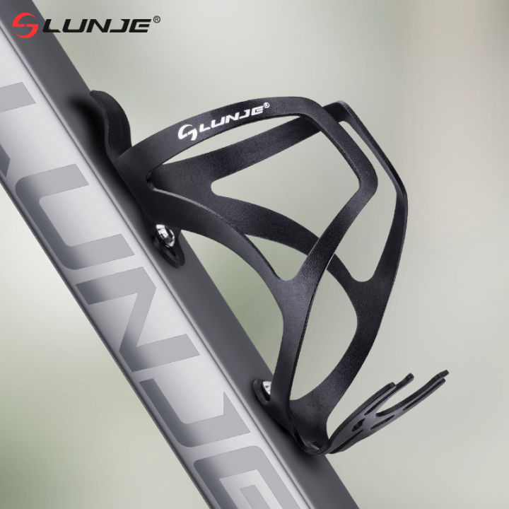 LUNJE อะลูมินัมอัลลอยวางขวดจักรยานเสือหมอบภูเขาถ้วยน้ำขึ้นรูปแบบ ...