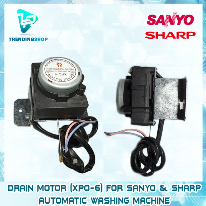 🇵🇭 Original Drain Motor XPQ-6 AC220V-240V 50/60Hz W automatic washing ...