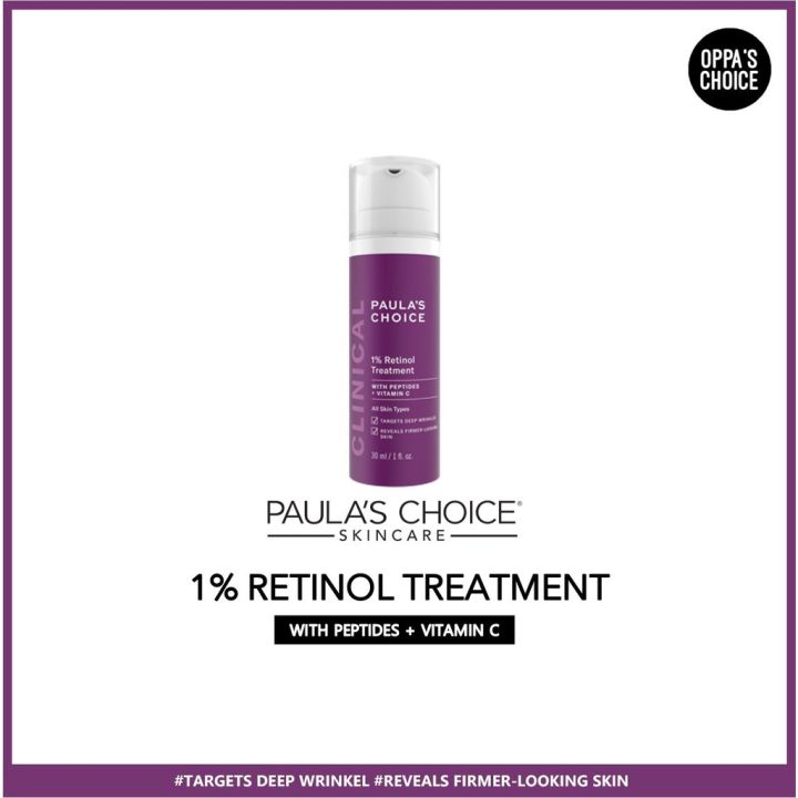 [ready To Ship]paulas Choice 1 Retinol Treatment 30ml Lazada Singapore