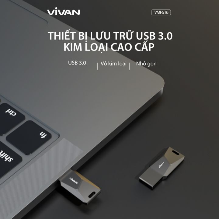 [Bảo Hành 12 Tháng] Thiết Bị Lưu Trữ USB 3.0 VIVAN VMF516/VMF532 (16GB ...