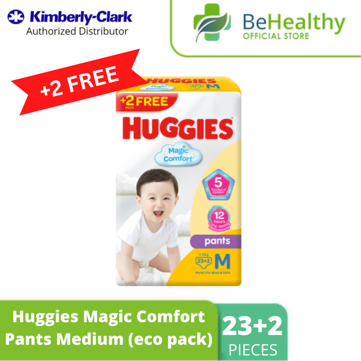 Huggies Magic Comfort Pants Medium (eco pack) - 25 pcs | Lazada PH