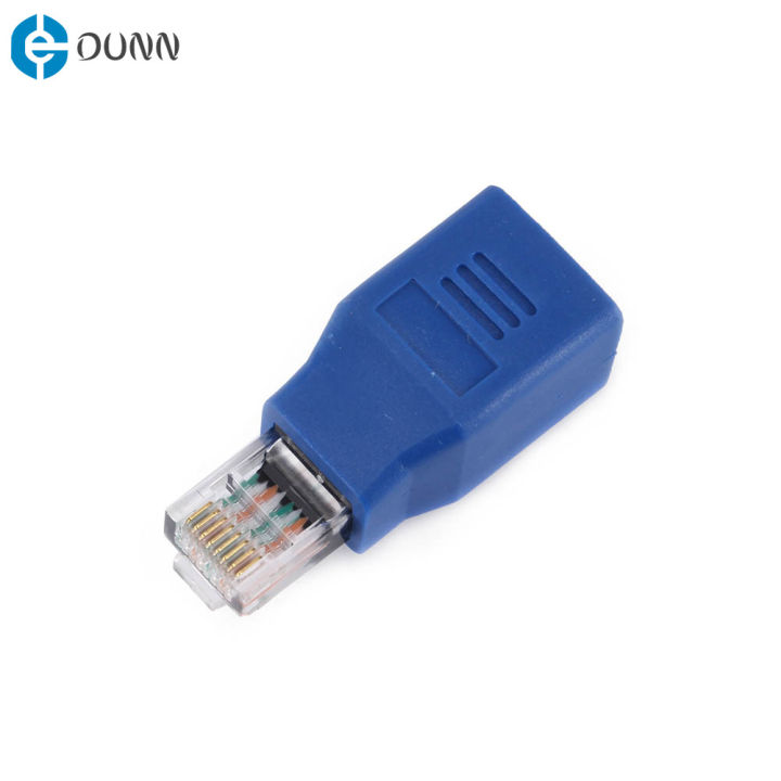 RJ45 M/F Crossover Adapter Male to Female Crossed Ethernet Cable ...